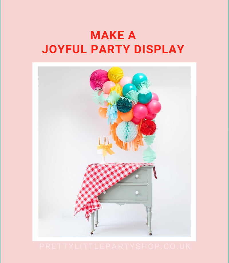 Make a Joyful Party Display with Us! – Pretty Little Party Shop