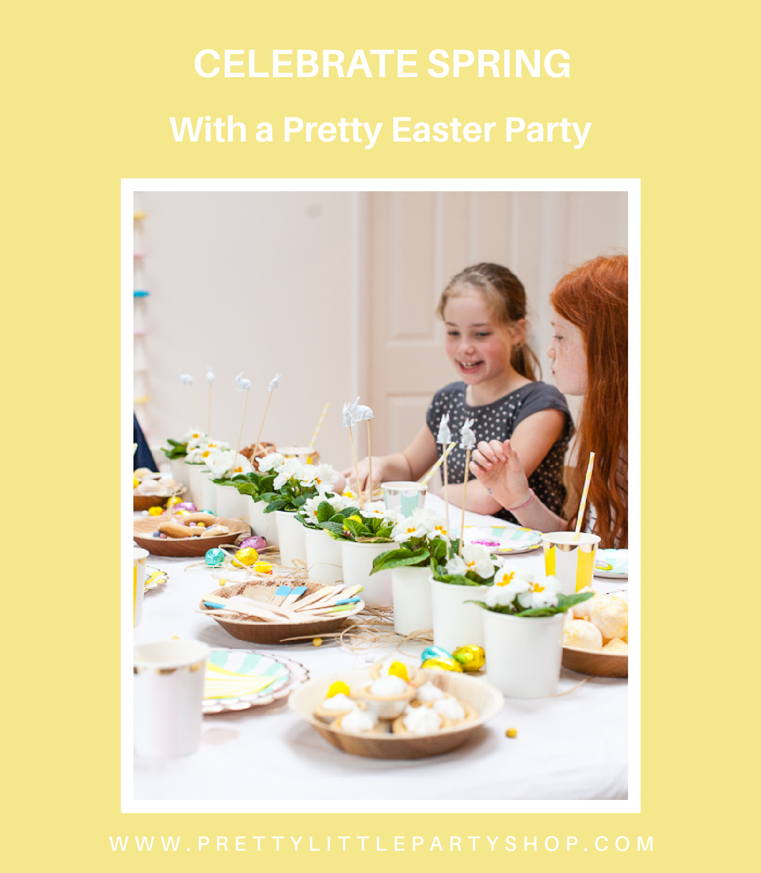 Create a Pretty and Colourful Springtime Party – Pretty Little Party Shop
