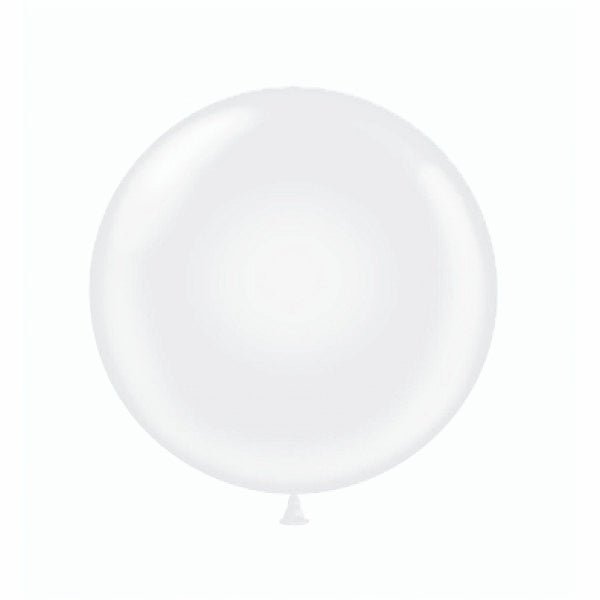 18" Pearl White Round Latex Balloon | Sempertex Balloons UK – Pretty ...