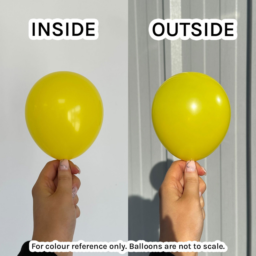 Yellow Big Round Balloon | 3ft Jumbo Balloons | 36" Wedding Balloons ...