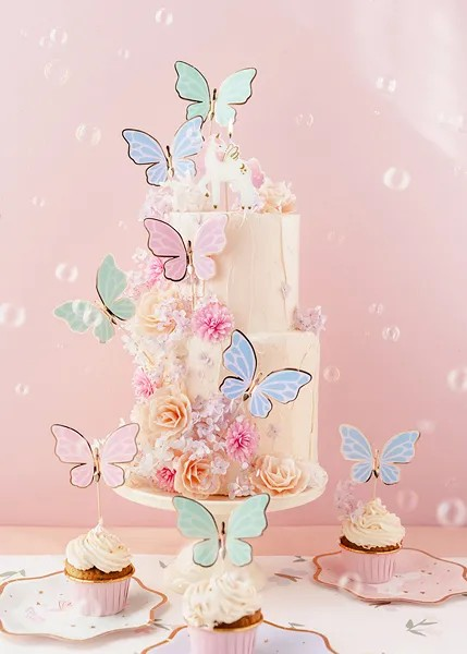 Butterfly Cake Toppers | Butterfly Cake decorations | Online Party Shop ...