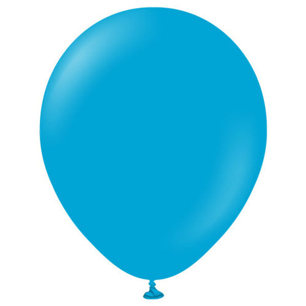 Caribbean Sea Blue Balloons | Plain Latex Balloons | Kalian Balloons ...