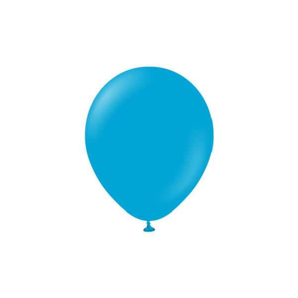 Caribbean Blue Balloons 5" | Plain Latex Balloons | Kalian Balloons ...