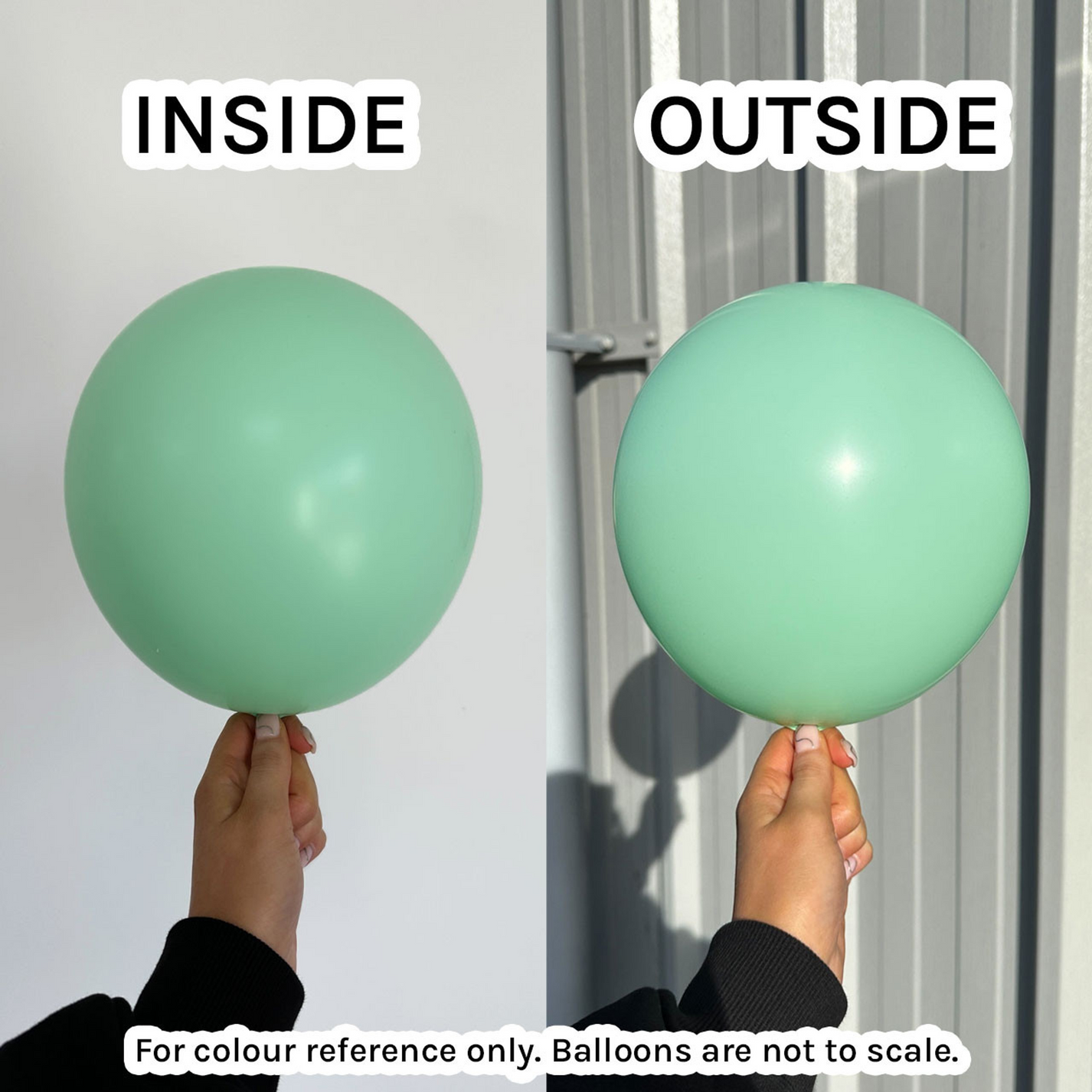 Chalk Pastel Balloons | Pastel Green Balloons | Sempertext Balloons ...