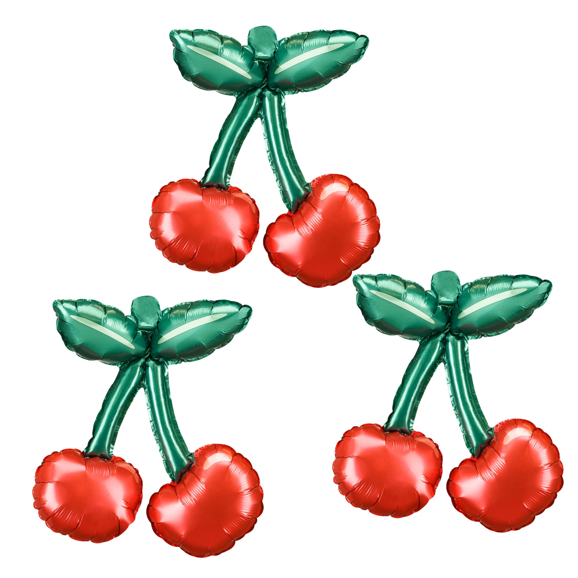 3 pack of Cherry Balloons | Cherries Foil Balloon UK – Pretty Little ...