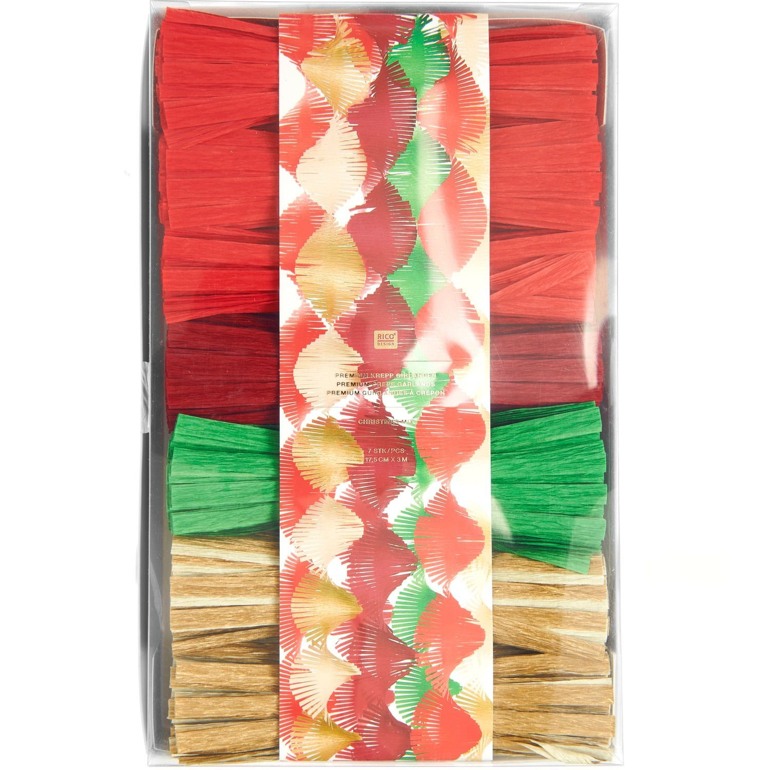 Twisty Streamer Backdrop | Christmas Paper Streamer Set | Decorations ...