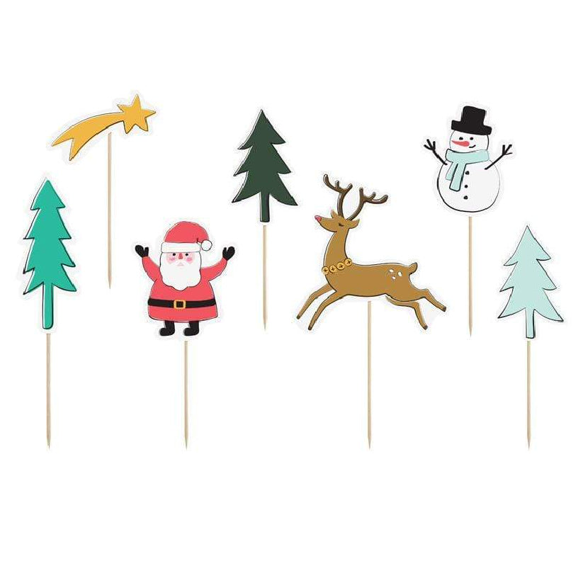 Christmas Cake Toppers | Christmas Party Supplies Online – Pretty ...