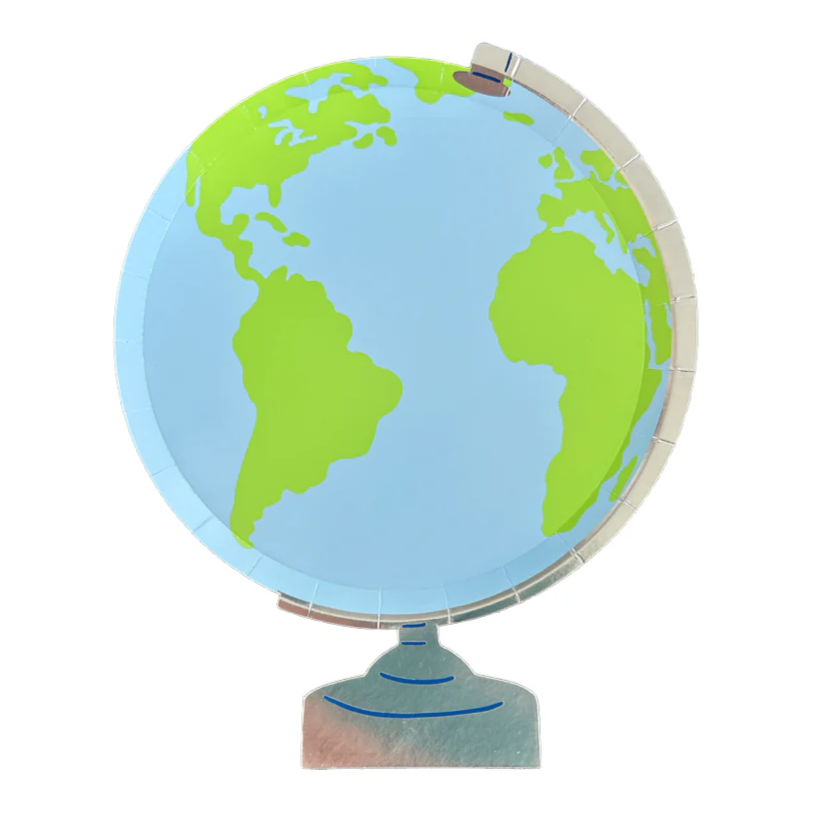 World Globe Party Plates | Globe Plates | Daydream Society – Pretty ...