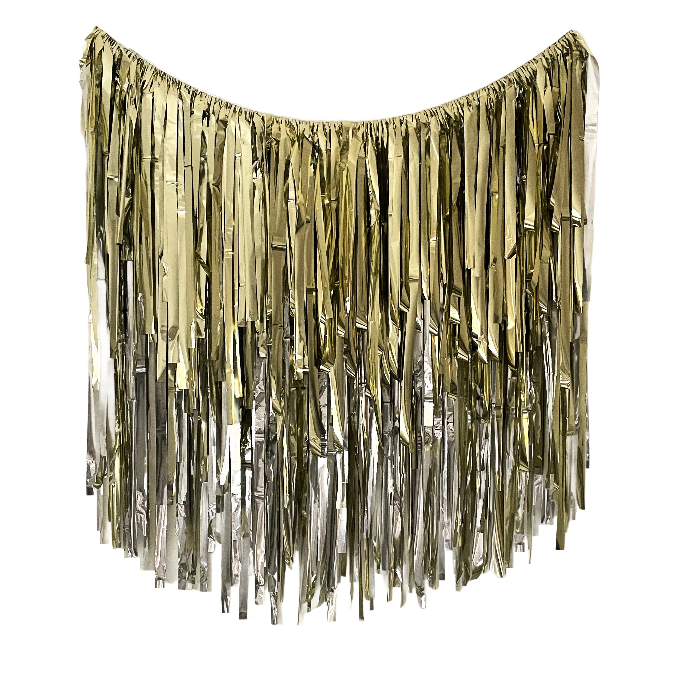 Gold Streamer Garland | Handmade Party Backdrop Decoration – Pretty ...
