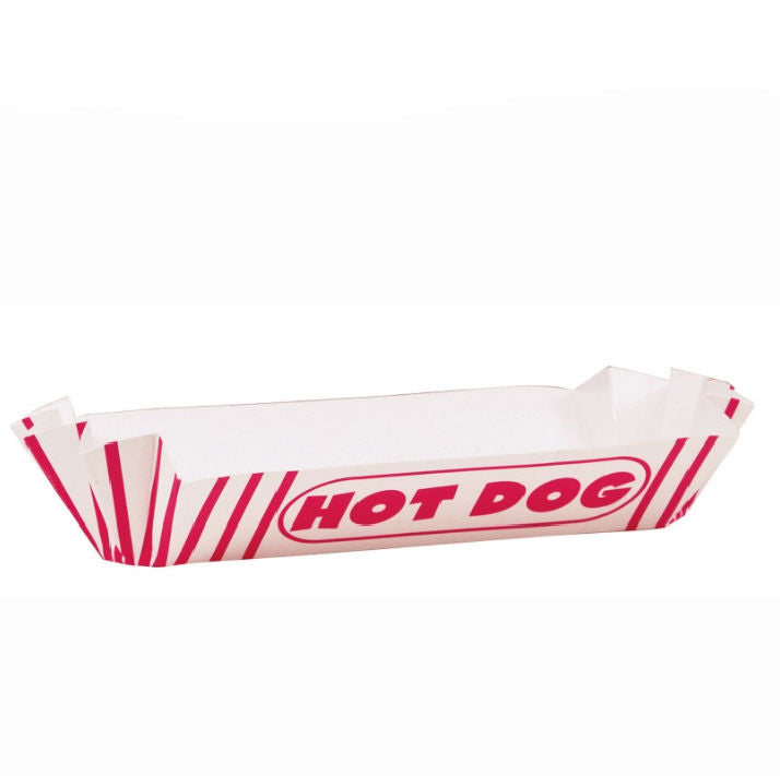 Red & white Hot Dog Trays | American Diner Style Party UK – Pretty ...