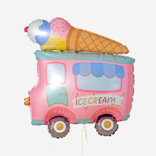 Giant Ice Cream Van Foil Balloon | Kids Party Balloons UK – Pretty ...