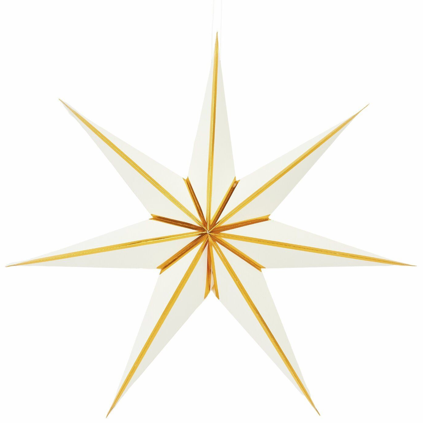 Modern Hanging Christmas Decorations | Paper Stars & Honeycombs ...