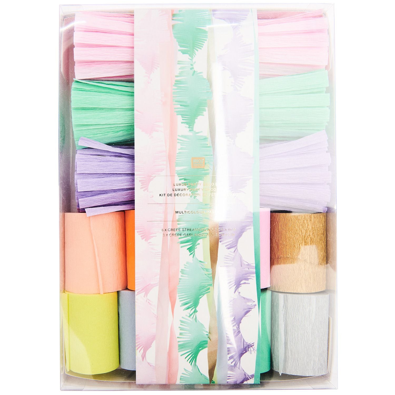 Luxury Paper Streamer Backdrop | Pastel Paper Streamer Set ...