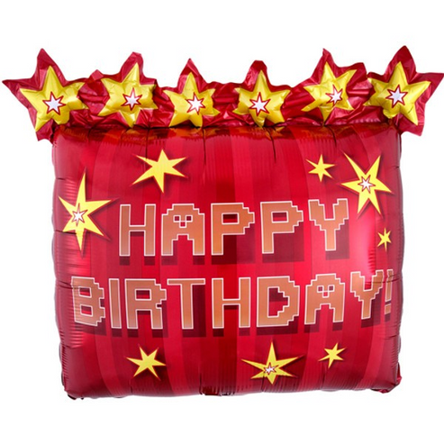 Minecraft TNT Balloon | Gaming Party Balloon UK – Pretty Little Party Shop