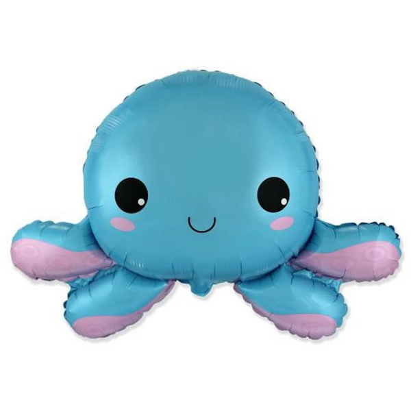 Octopus Balloon | Sea or Mermaid party | Giant foil Balloon Shapes ...