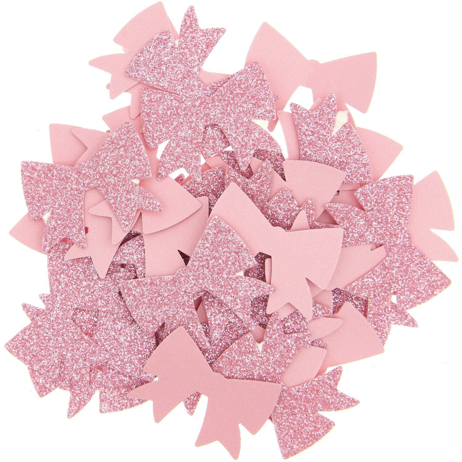 Bows Table Confetti - Pink | Bow Shaped Table Confetti Scatter – Pretty ...