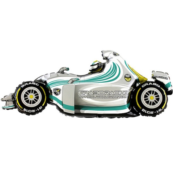Racing Car Foil Balloon | Helium Balloons | Online Balloons – Pretty ...