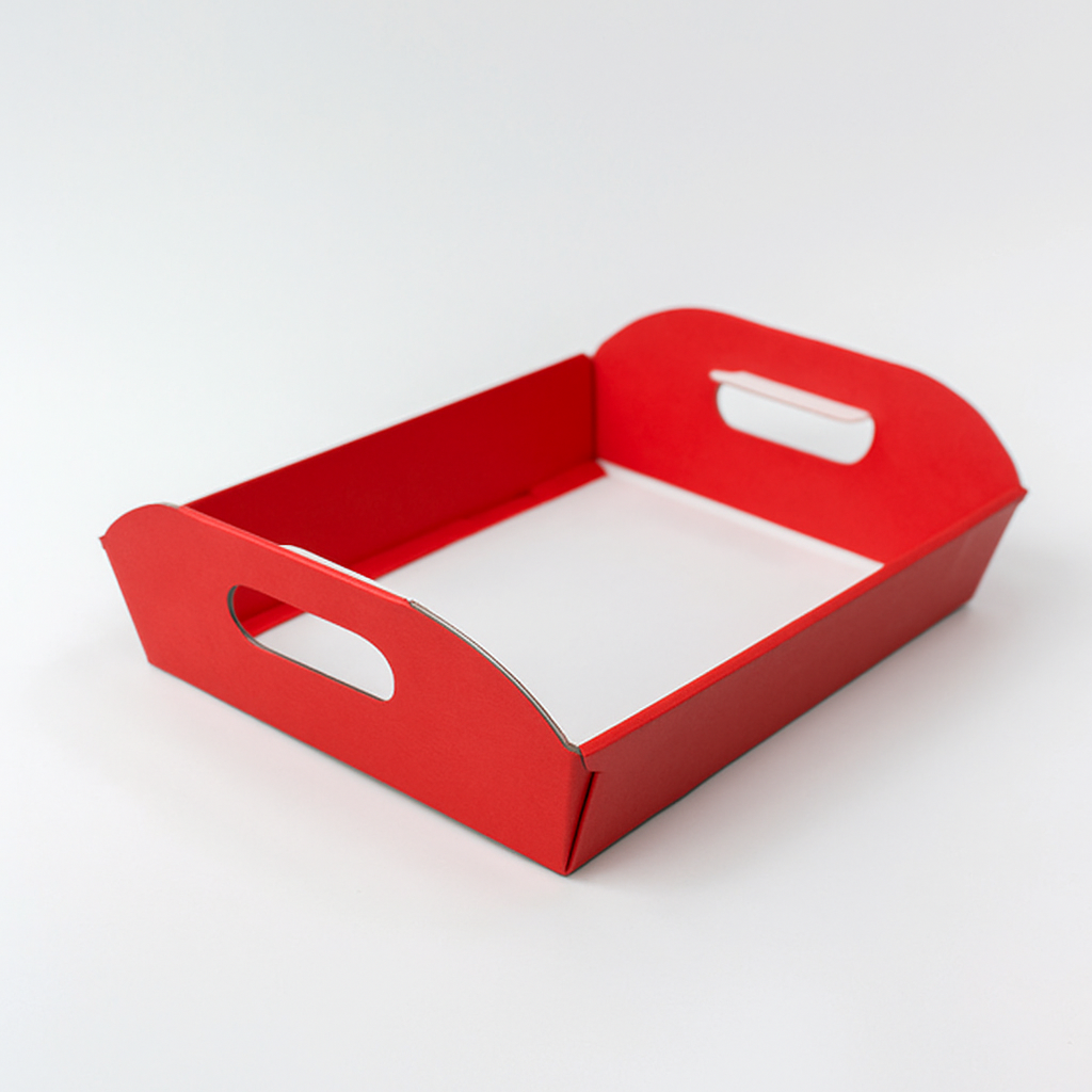 Red Hamper Serving Platter | Red Hamper Trays – Pretty Little Party Shop
