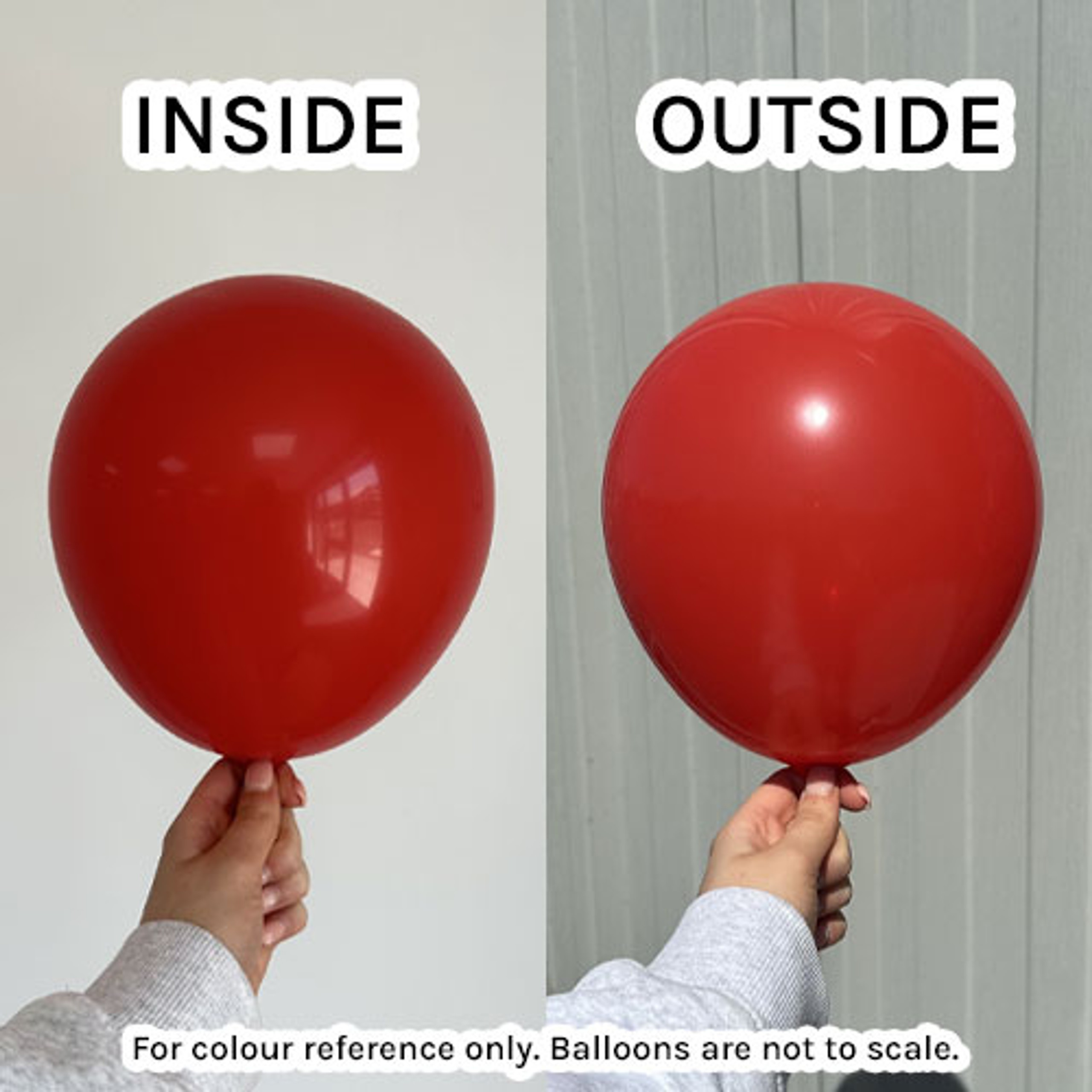 Red Balloons | Plain Red Latex Balloons | Online Balloonery – Pretty ...