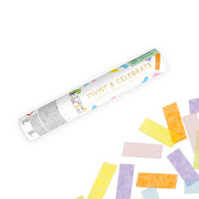 Pastel Confetti Cannon |Small Confetti Cannons for Parties UK – Pretty ...