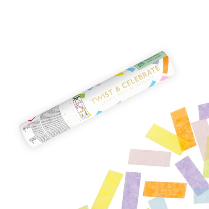 Pastel Confetti Cannon |Small Confetti Cannons for Parties UK – Pretty ...