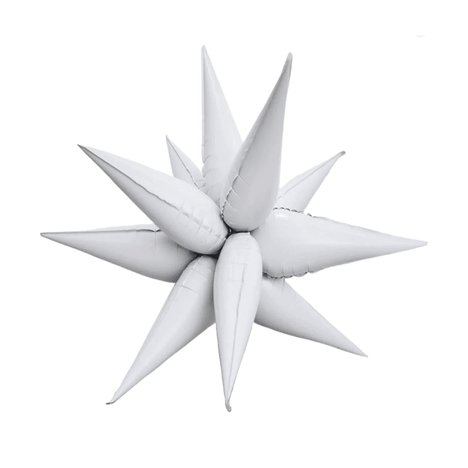 White Starburst Balloon | Pretty Little Party Shop UK