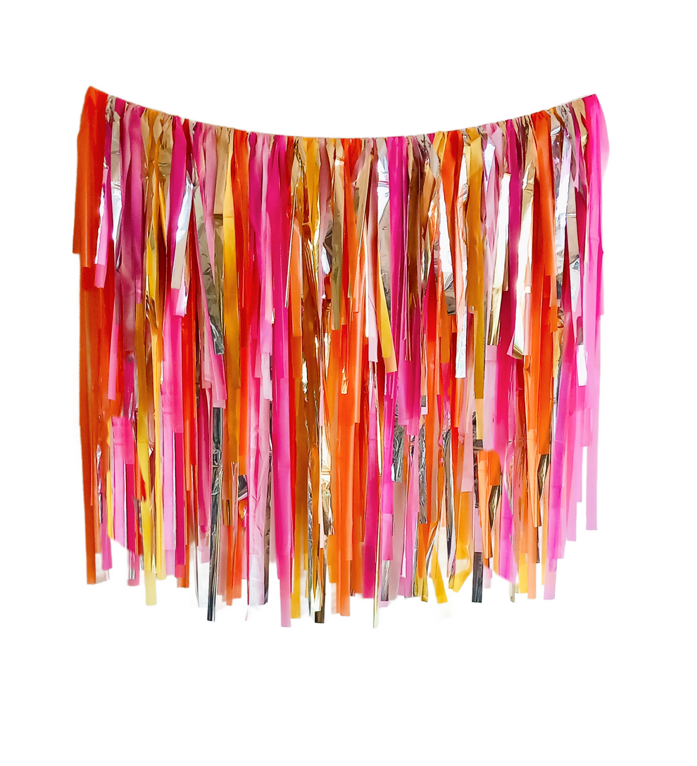 Custom Streamer Garland | Unique Bespoke Streamer Hanging Decoration ...