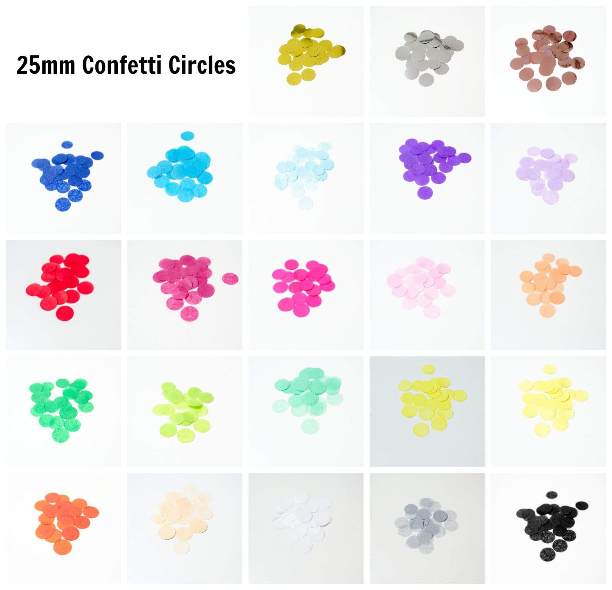 16" Bespoke Confetti Balloons | Custom Made Confetti Filled Balloons ...