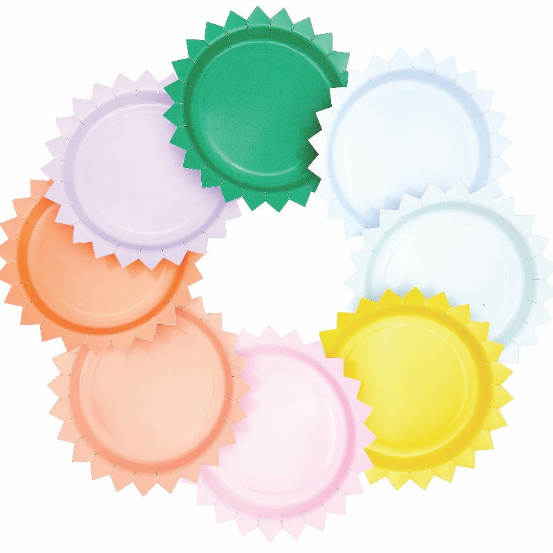Colour Mix Plates | Colourful Party Supplies | Happy Party Supplies ...