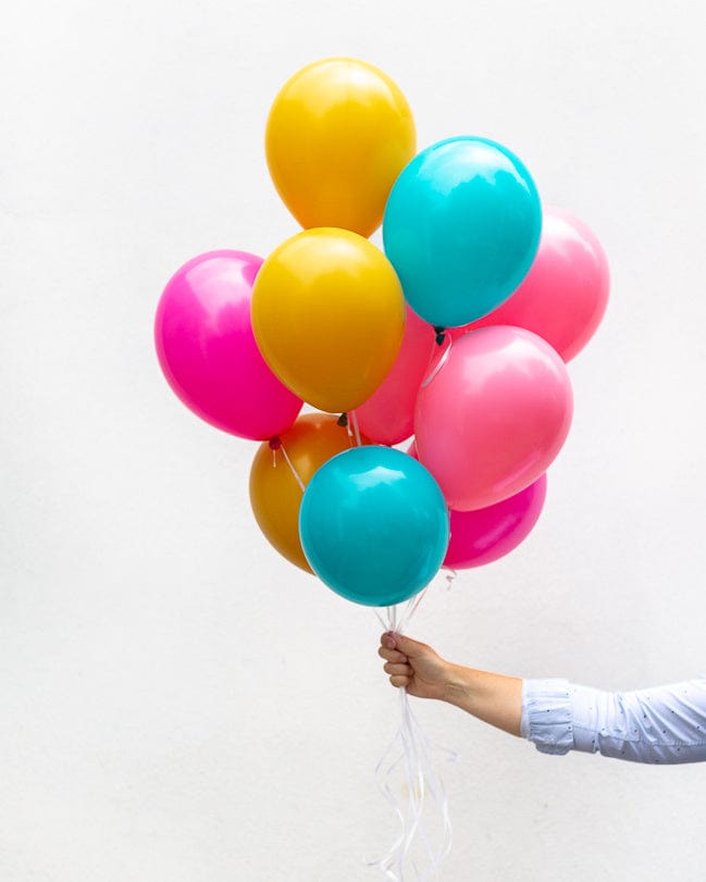 Solid Colour Mix's | Plain Assorted Packs of Party balloons – Pretty ...