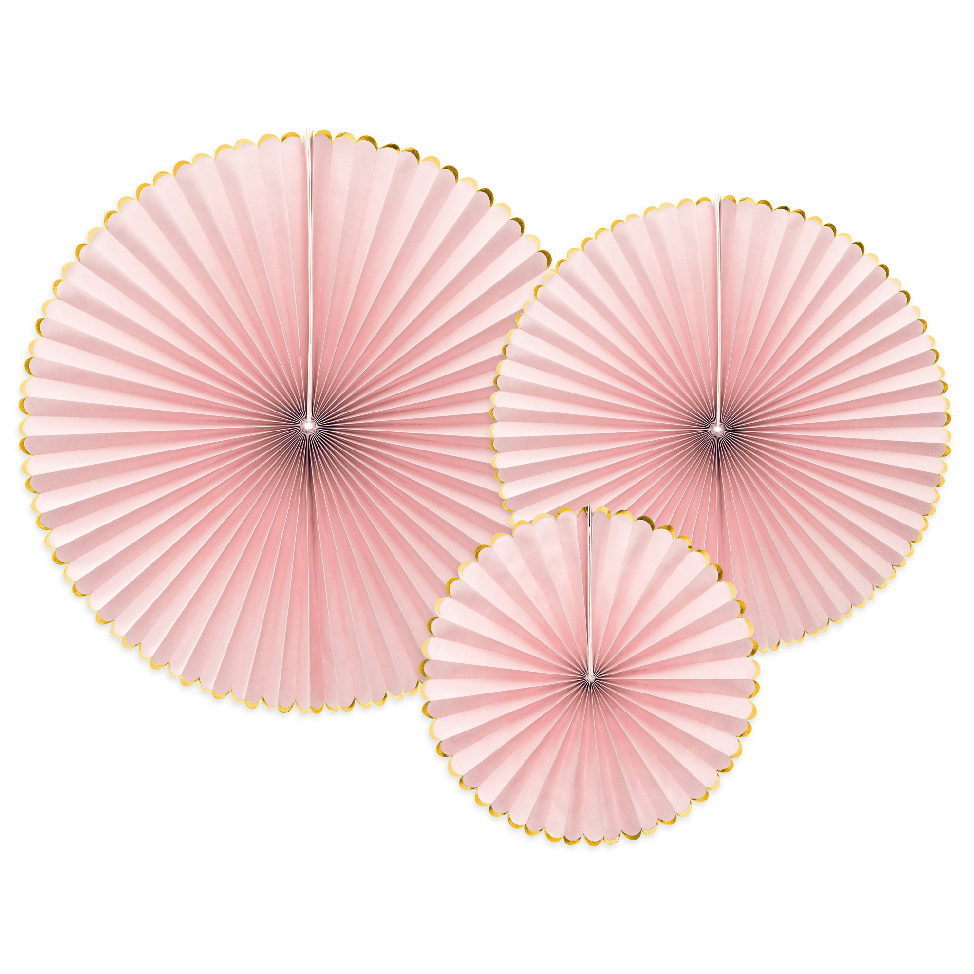 Paper Fan Decorations | Blush Pink Wedding Paper Decorations UK ...