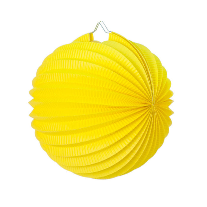 Pleated Paper Lanterns | Watermelon Lanterns | Yellow Lantern – Pretty ...