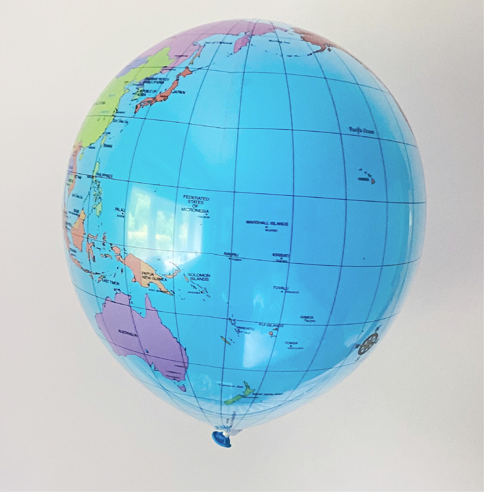 Map of the Globe Balloon | Earth Map Balloon | Kids Party Balloons ...