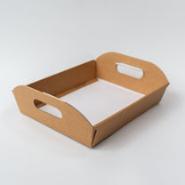 Kraft Hamper Serving Platter | ECO Party Serving Trays – Pretty Little ...