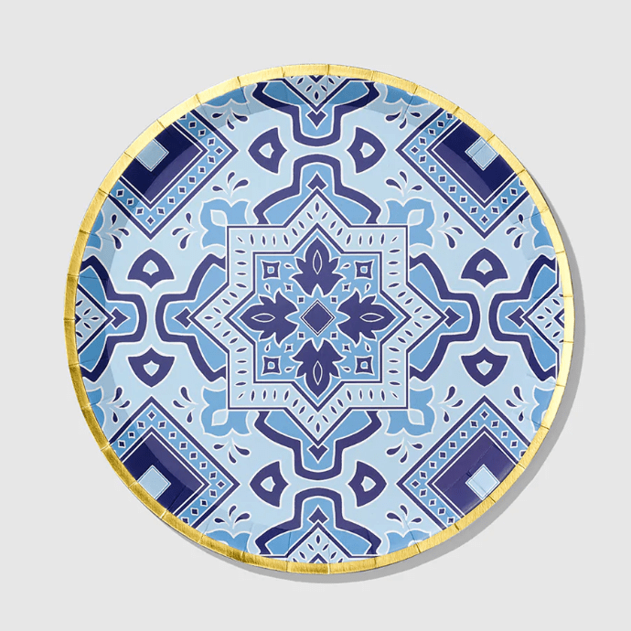Amalfi Blues Dinner Plates | Italian Style Plates for Tablescapes ...