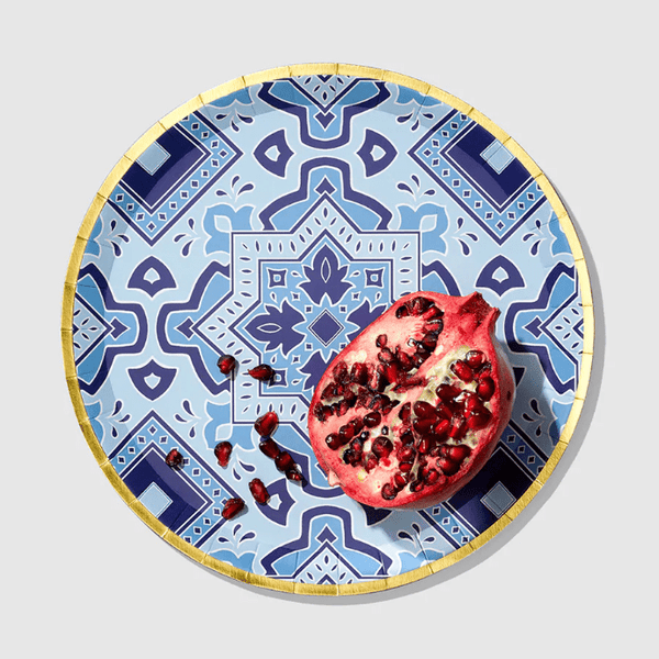 Amalfi Blues Dinner Plates | Italian Style Plates for Tablescapes ...