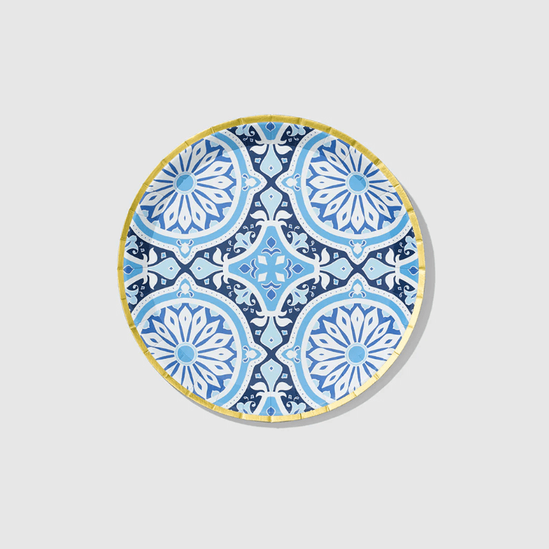 Amalfi Blues Side Plates | Italian Style Plates for Tablescapes ...