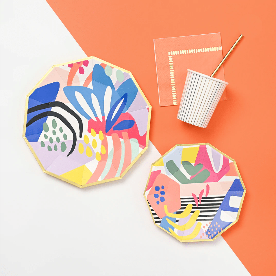 Paper Party Plates for Parties, Baby Showers, Weddings | Party Plates ...