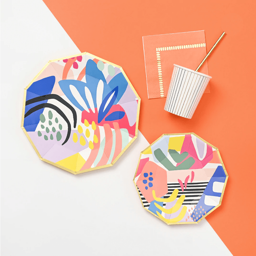 Matisse Dinner Plates | Beautiful Paper Plates for Tablescapes ...