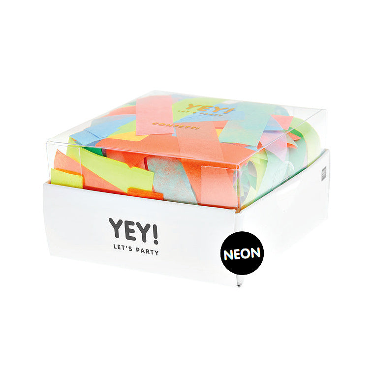 Neon Colourful Confetti | Happy Confetti – Pretty Little Party Shop