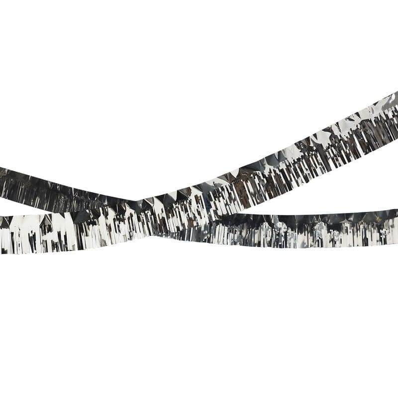 Metallic Silver Fringe Garland | Pretty Little Party Shop