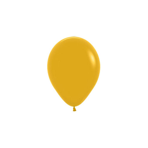 Mustard 5 Inch Balloons | Sempertex | UK Balloons – Pretty Little Party ...