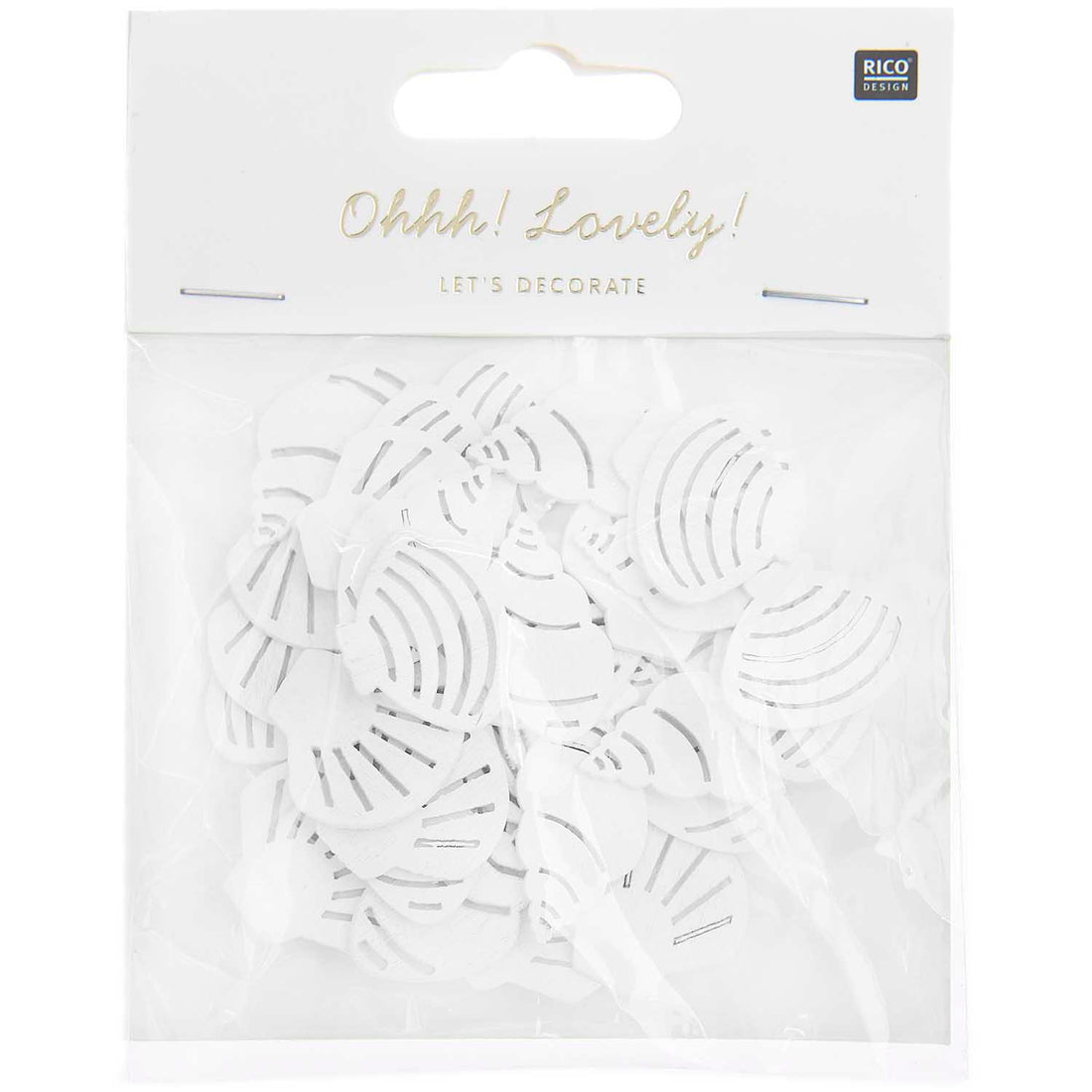 Seashell Wooden Confetti | Eco Confetti | DIY Wedding Confetti UK ...