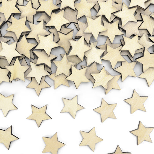 Natural Wooden Star Confetti | Eco Confetti Rico Design – Pretty Little ...