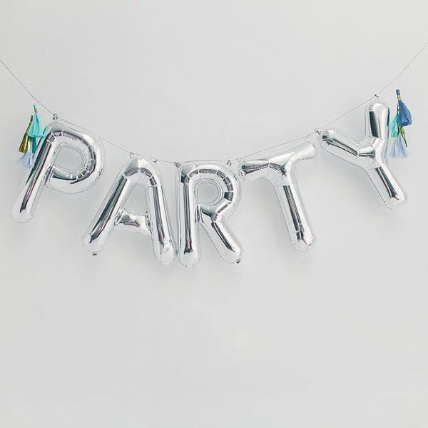Balloon Letters | 16" Silver Balloon Letters | Make Balloon Words UK ...