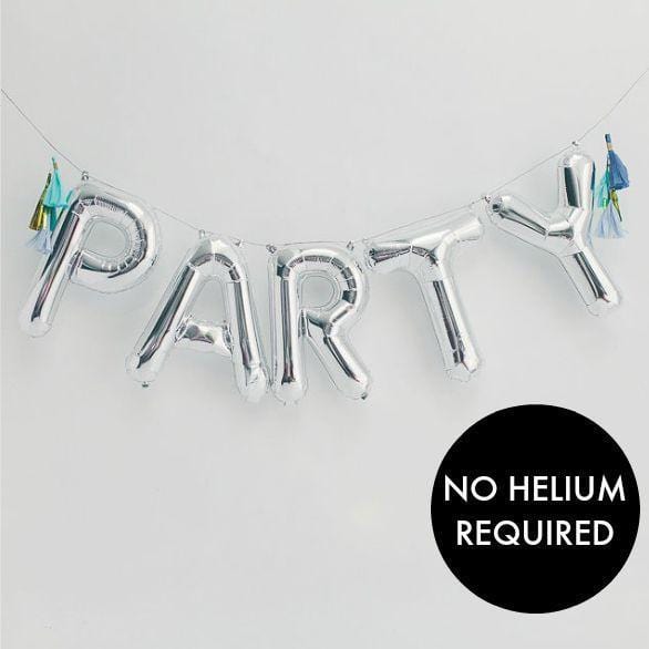 Balloon Letters | 16" Silver Balloon Letters | Make Balloon Words UK ...