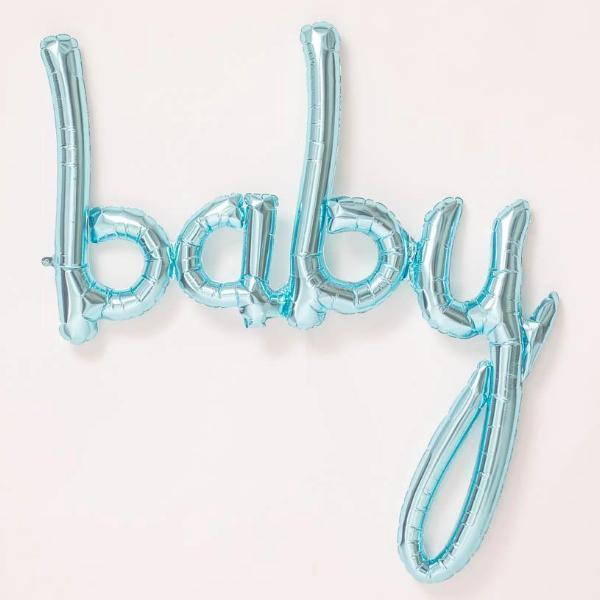 Baby Word Balloon | baby Script Balloon | Baby Shower Balloons Online ...