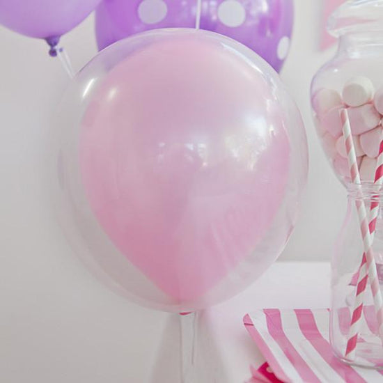 Clear Balloons | Diamond Clear transparent Balloons UK – Pretty Little ...