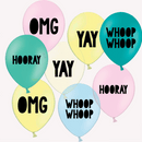 Yay Balloons Party Balloons | Modern Party Balloons | Online Balloons ...