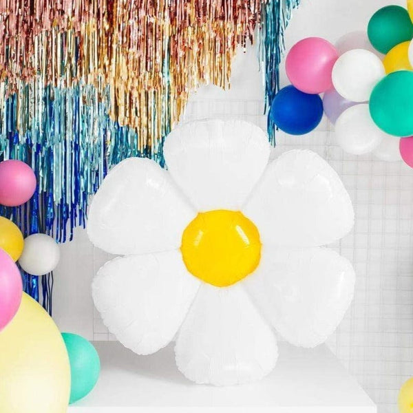 Giant Daisy Balloon | Daisy Foil Balloon UK – Pretty Little Party Shop